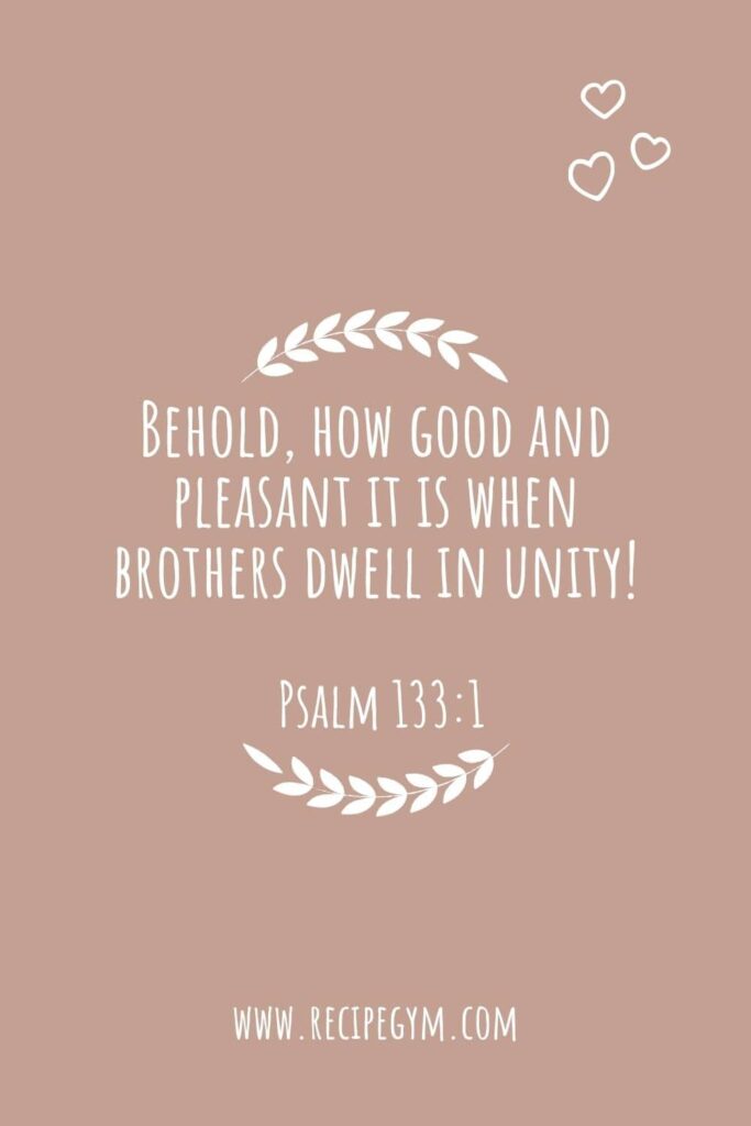 20 Inspiring Bible Verses About Unity