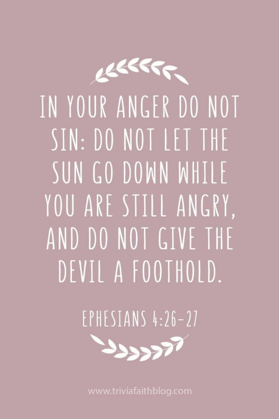 40 Powerful Bible Verses About Anger KJV