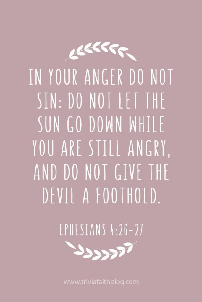 40 Powerful Bible Verses About Anger KJV