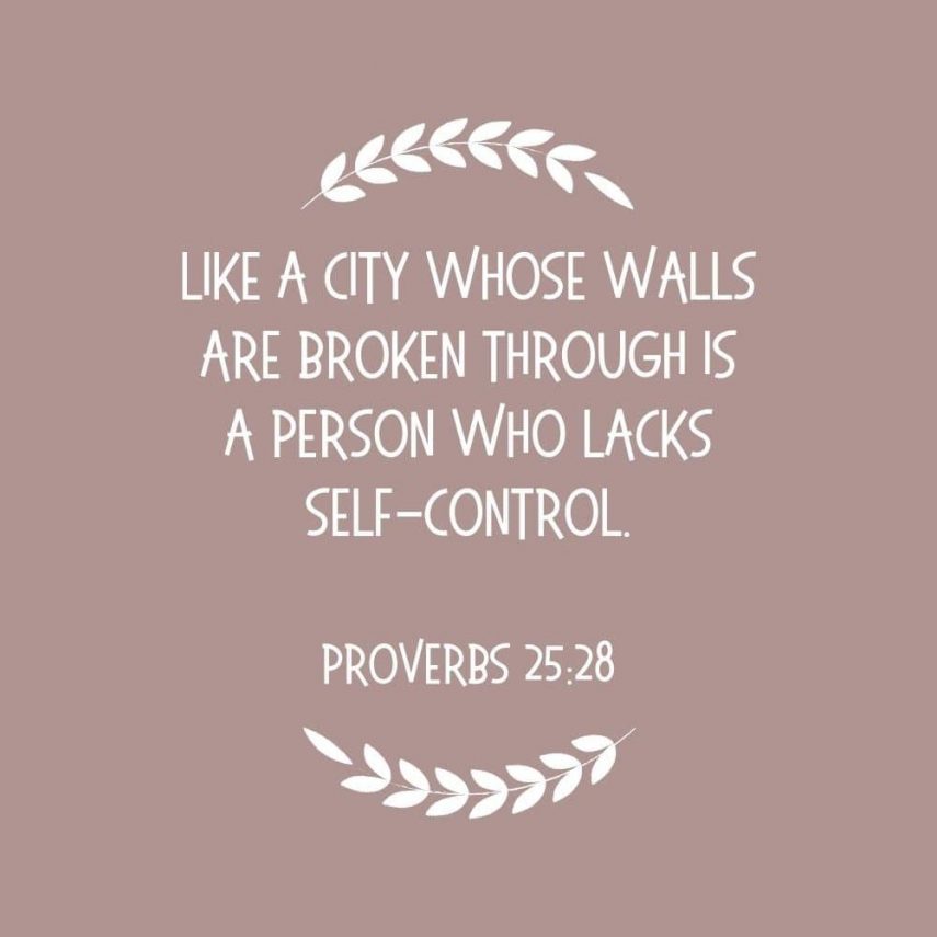 42 Powerful Bible Verses About Self-Control