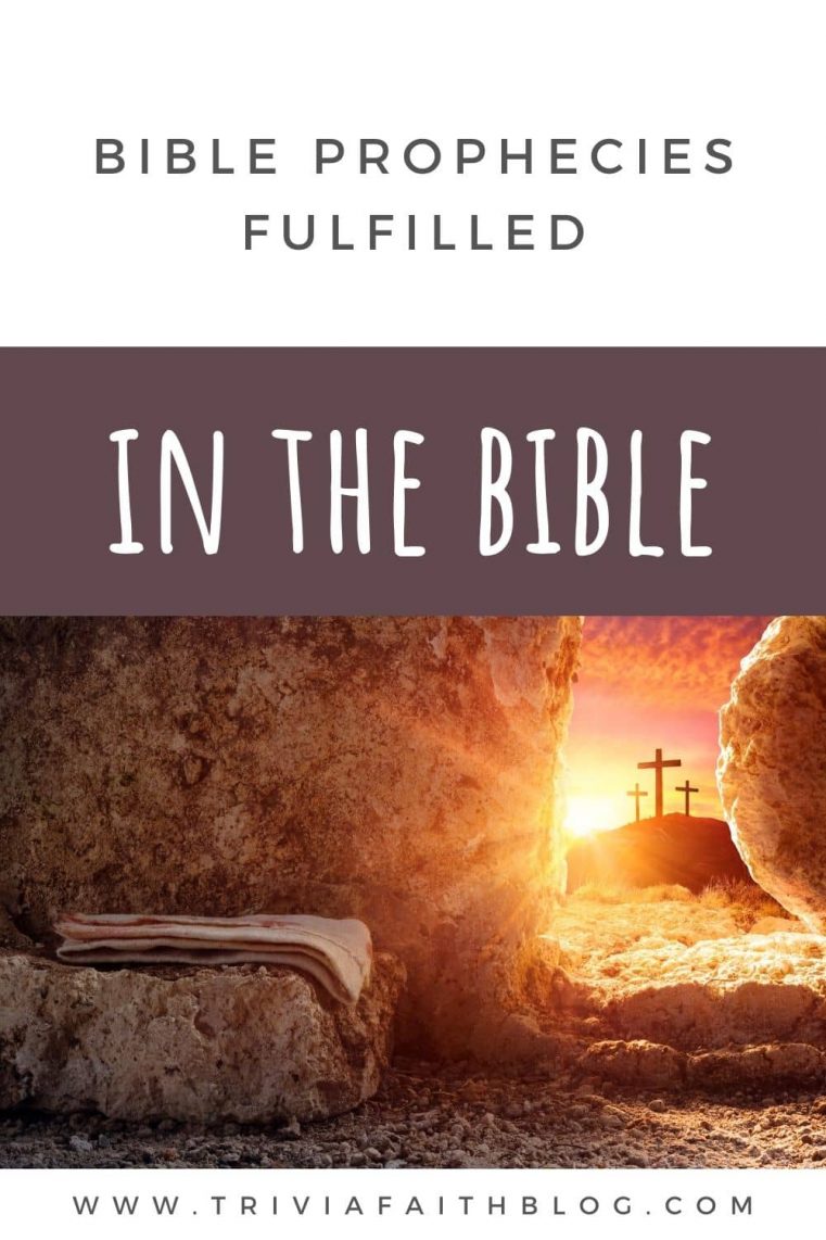 22 Old Testament Prophecies Fulfilled In New Testament